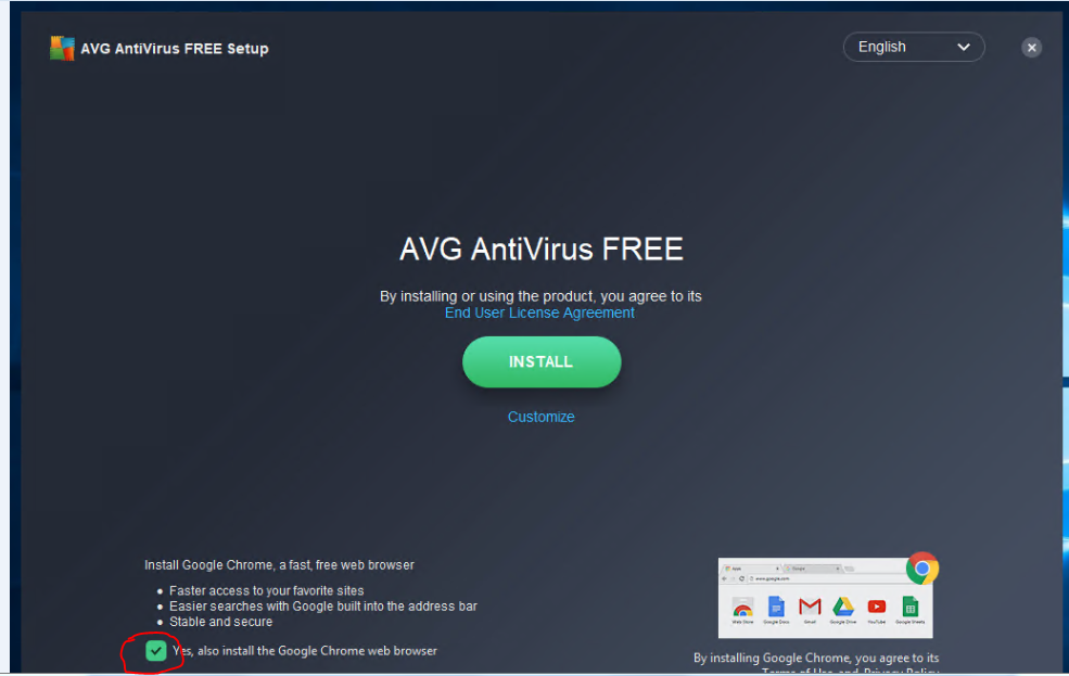AVG Installs Chrome? | AVG
